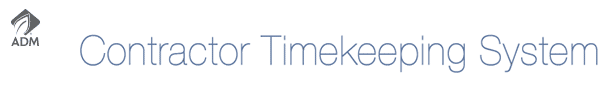 Contractor Timekeeping System - (CTS)